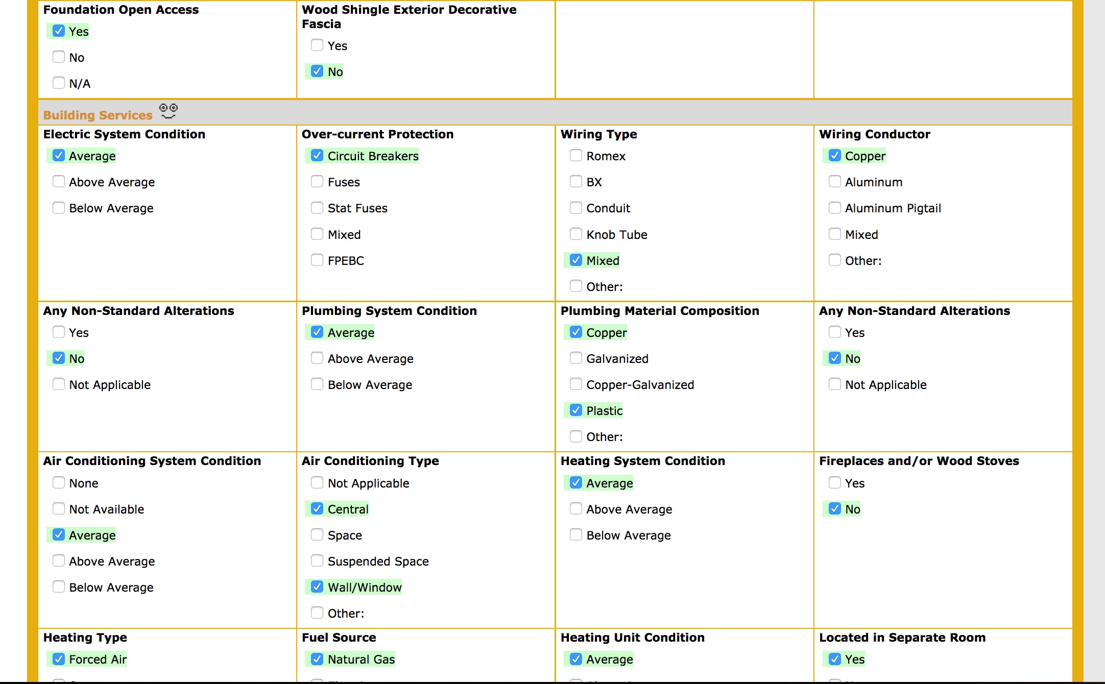 EZinspections: sample inspection forms, inspection checklists and ...